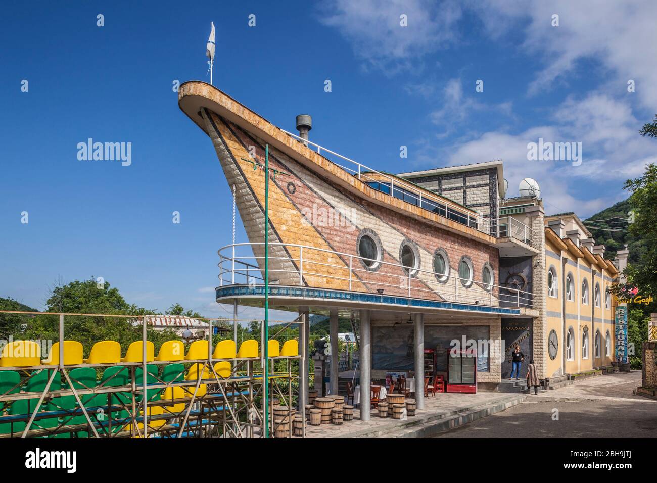 Nagorno Karabakh Republic, Vank, Eclectic Hotel, exterior Stock Photo ...