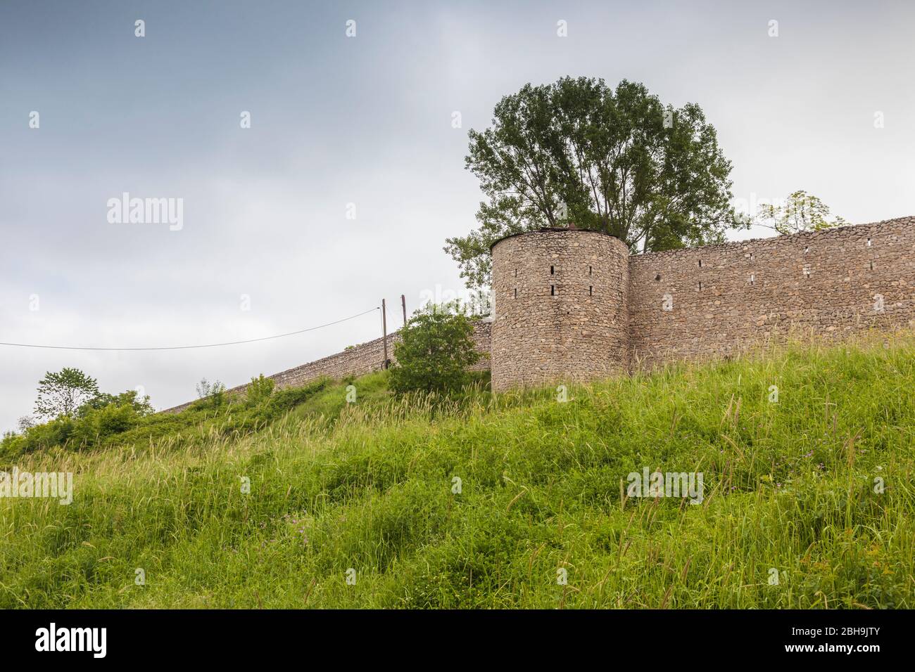 Nagorno Karabakh Republic, Shushi, ruins of Shushi Fortress, destroyed ...