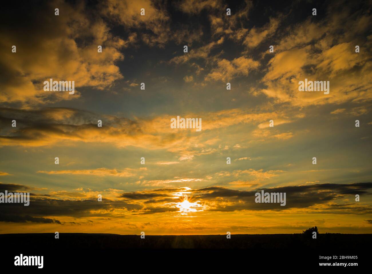 Just before sunset Stock Photo - Alamy