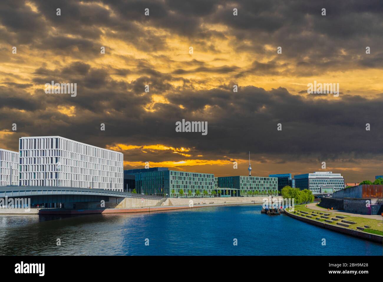 Spree river view hi-res stock photography and images - Alamy