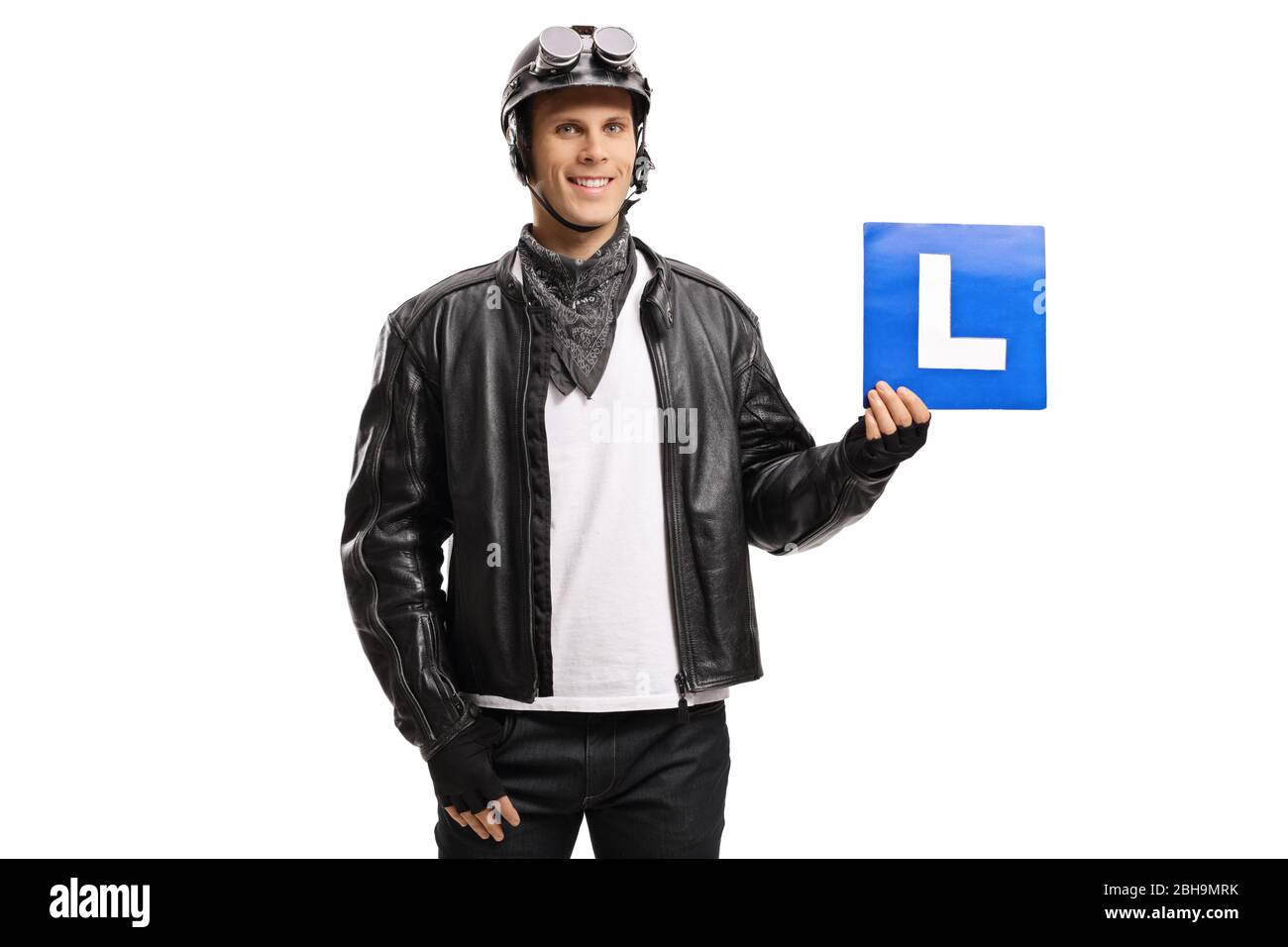 Learner biker hi-res stock photography and images - Alamy