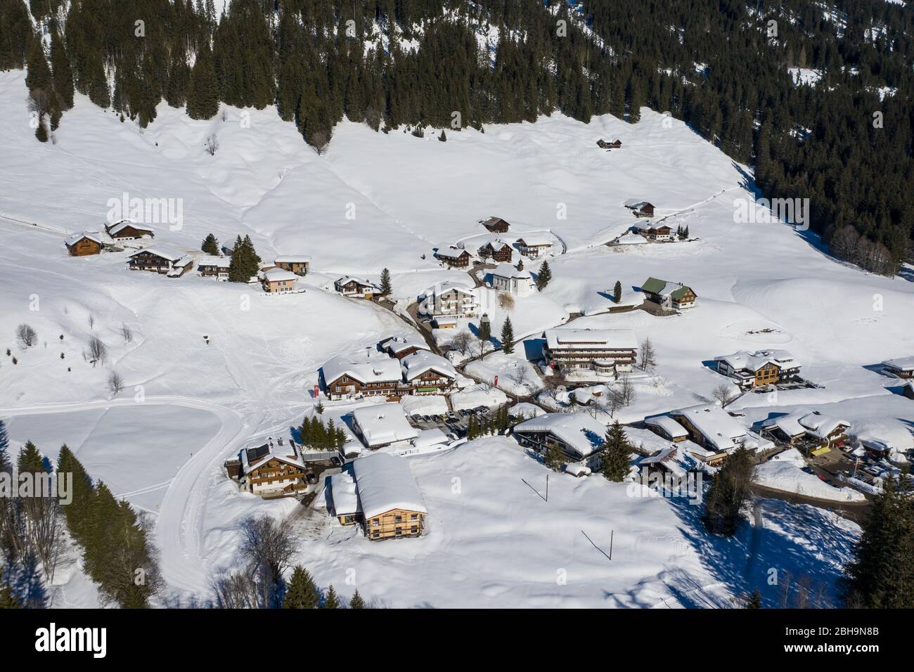 Highest place in kleinen walsertal hi-res stock photography and images ...
