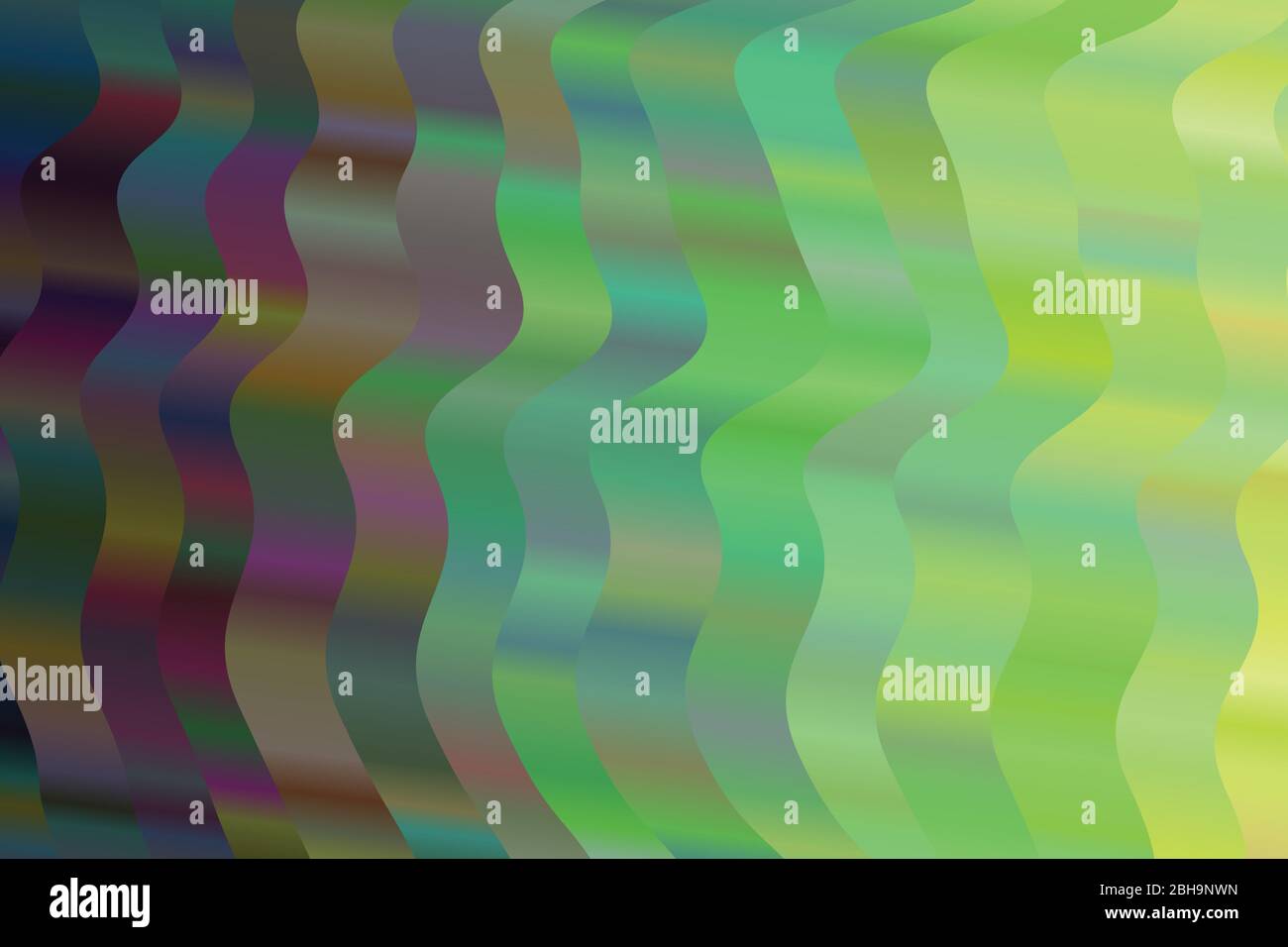 Green and purple waves vector background Stock Vector Image & Art - Alamy