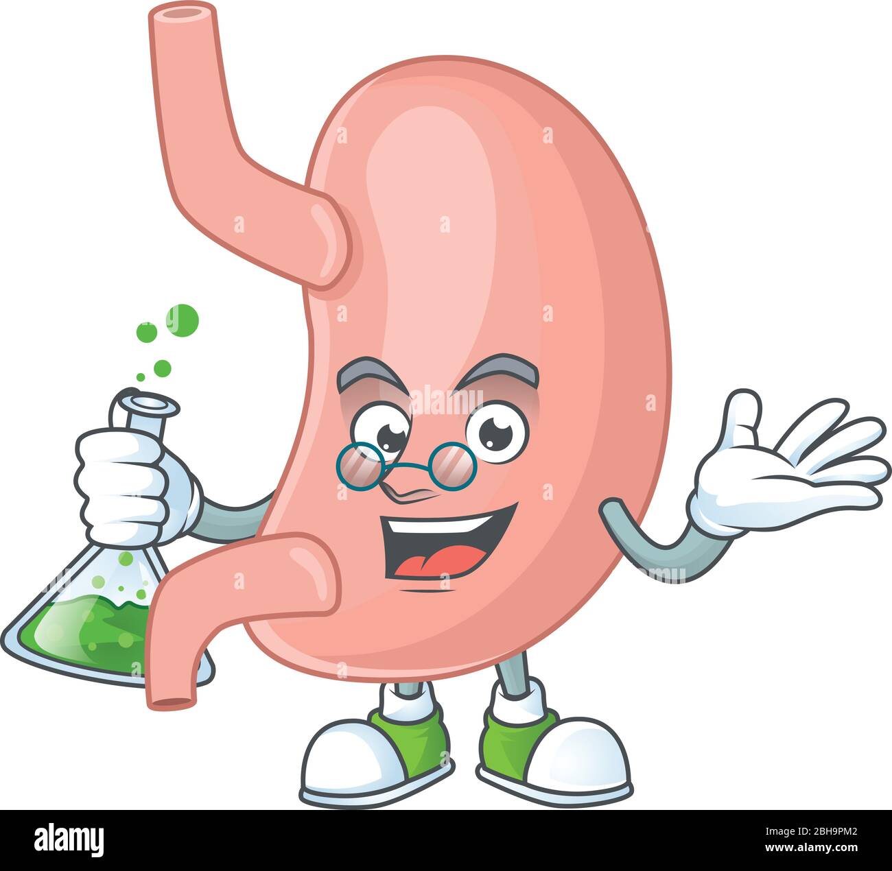 Digestive process cartoon hi-res stock photography and images - Alamy