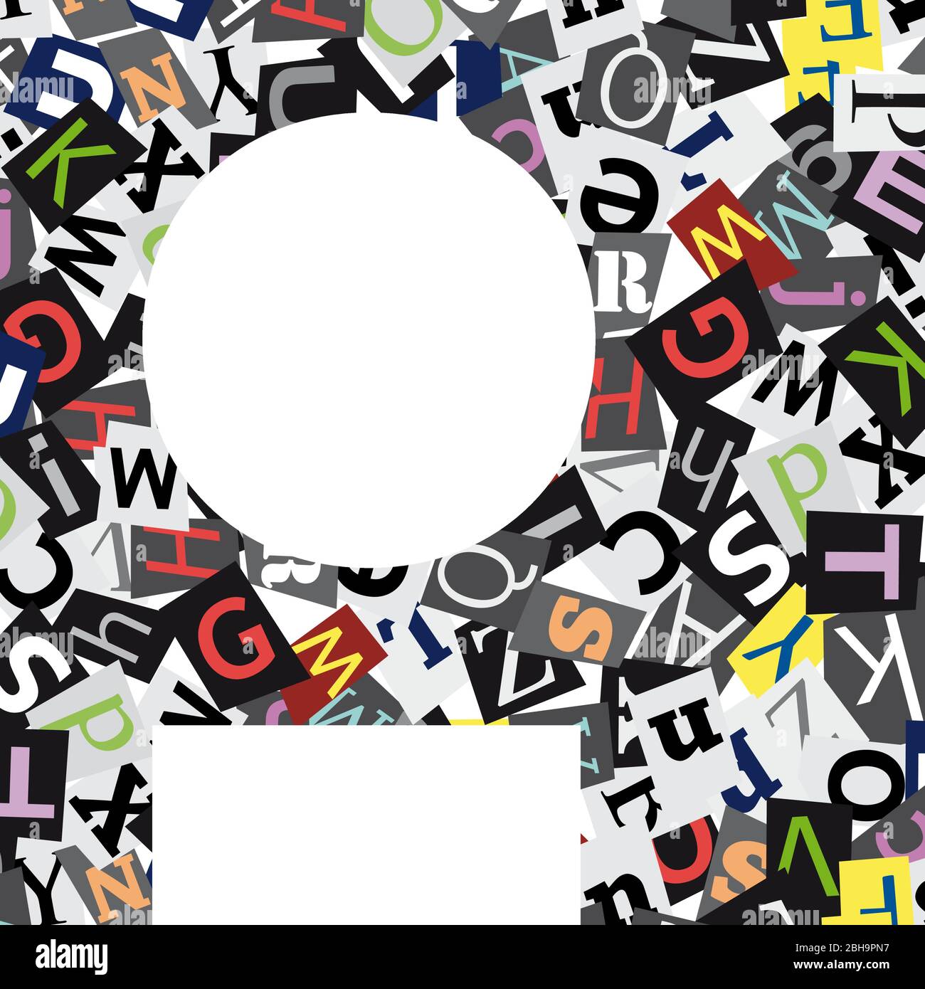 Vector geometric initial letter I on confused alphabet Stock Vector ...
