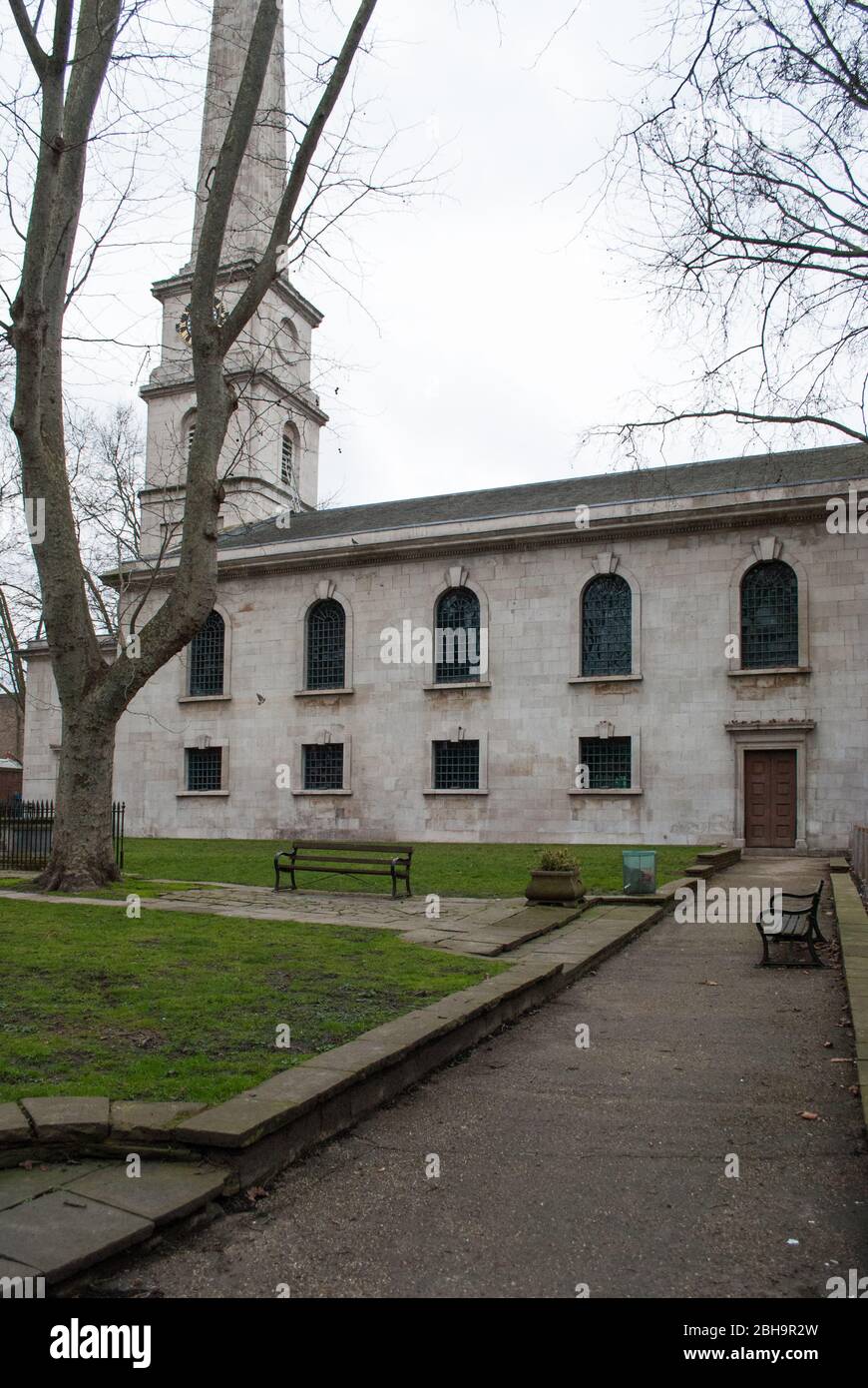 Portland Stone Classical Church St. Lukes Church, Old Street, London ...