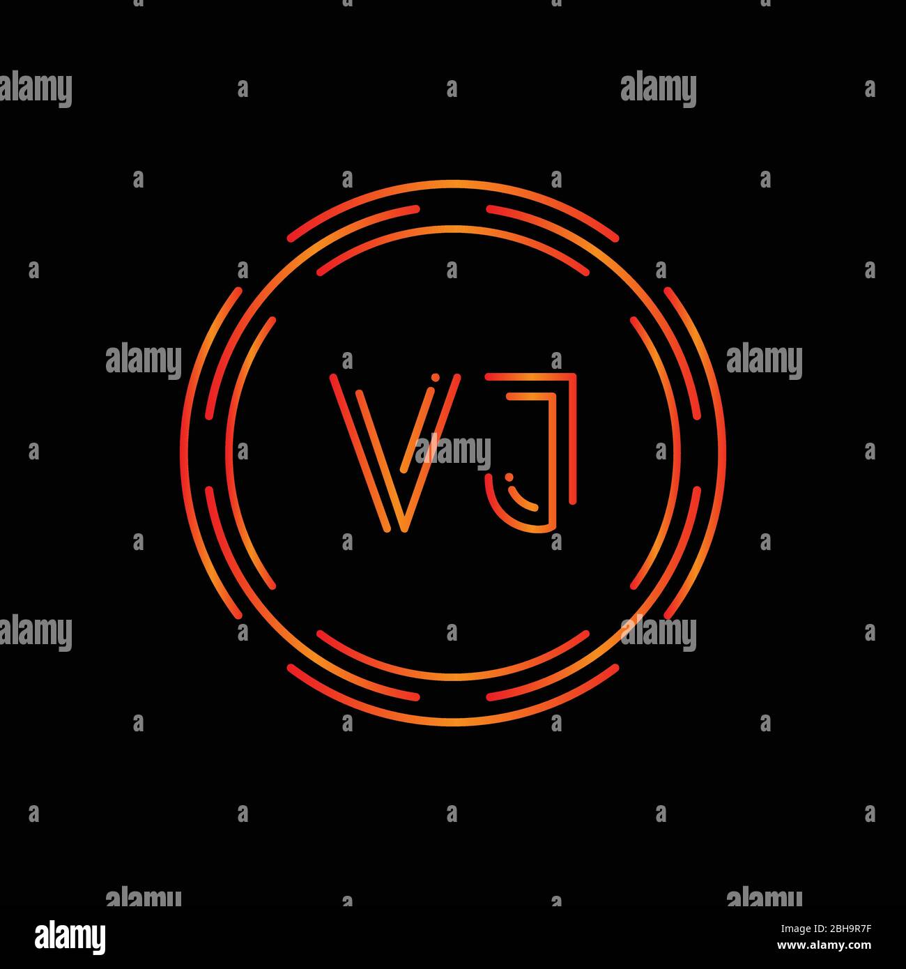 Vj logotype hi-res stock photography and images - Alamy