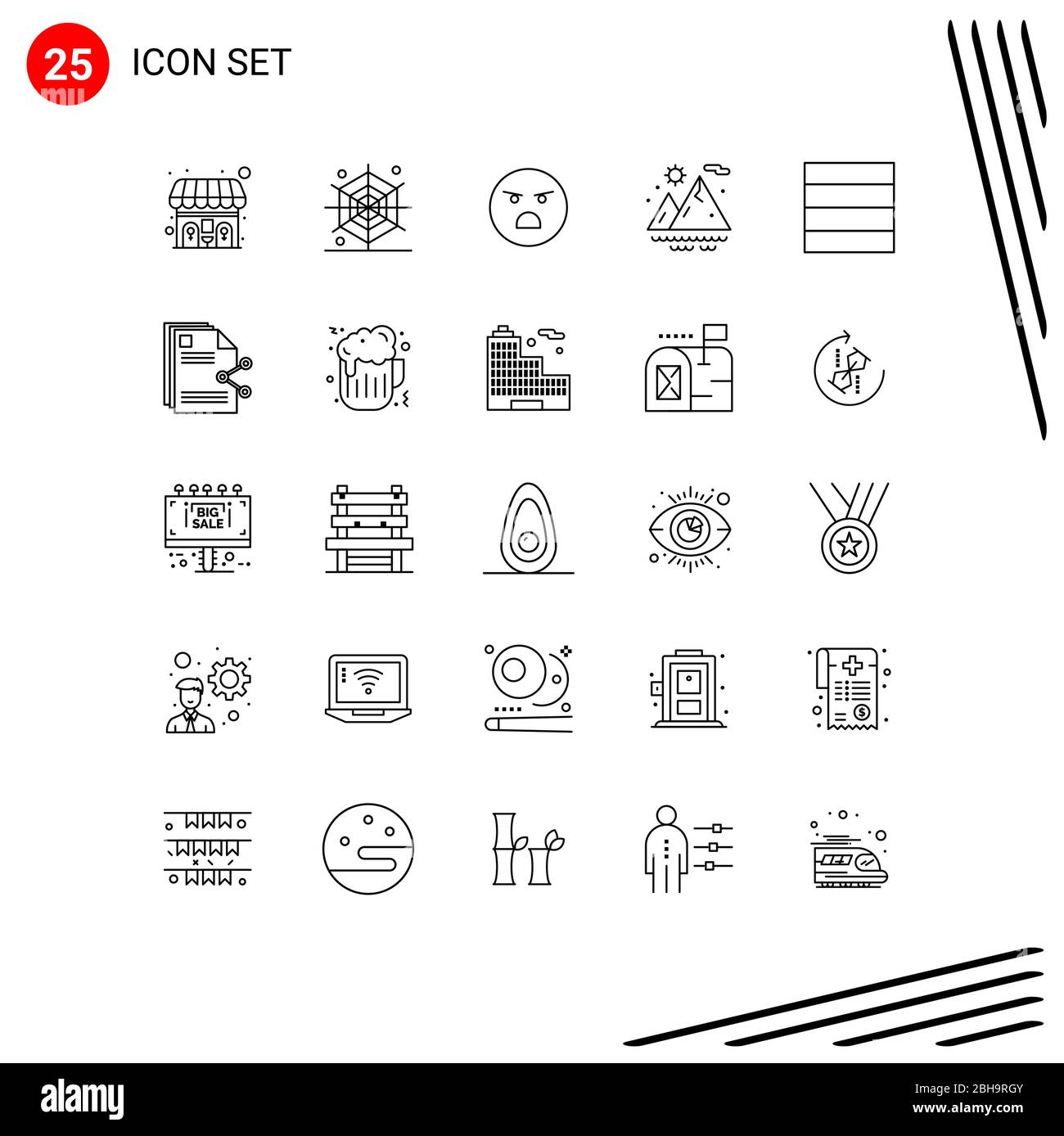 Faint mountains Cut Out Stock Images & Pictures - Alamy