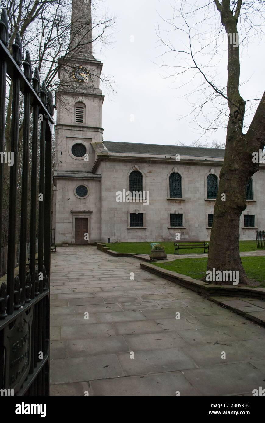 Portland Stone Classical Church St. Lukes Church, Old Street, London ...