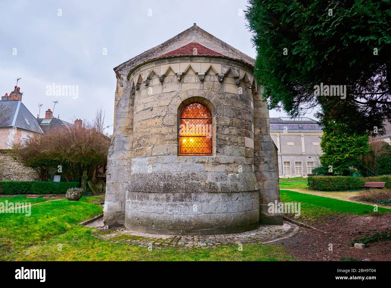 Chapel of the Templars, Laon Stock Photo - Alamy