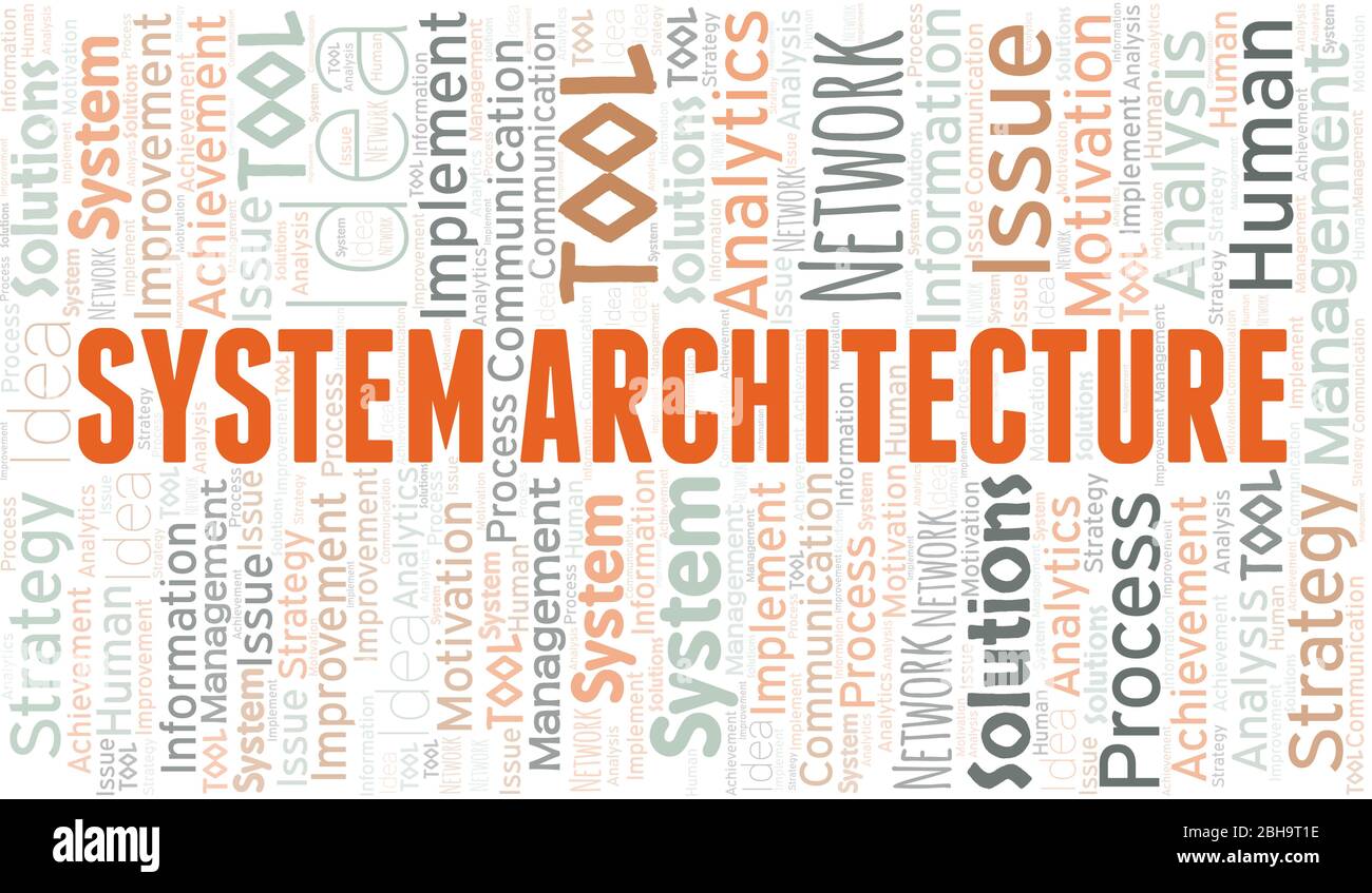 Architecture word cloud concept Stock Vector Images - Alamy