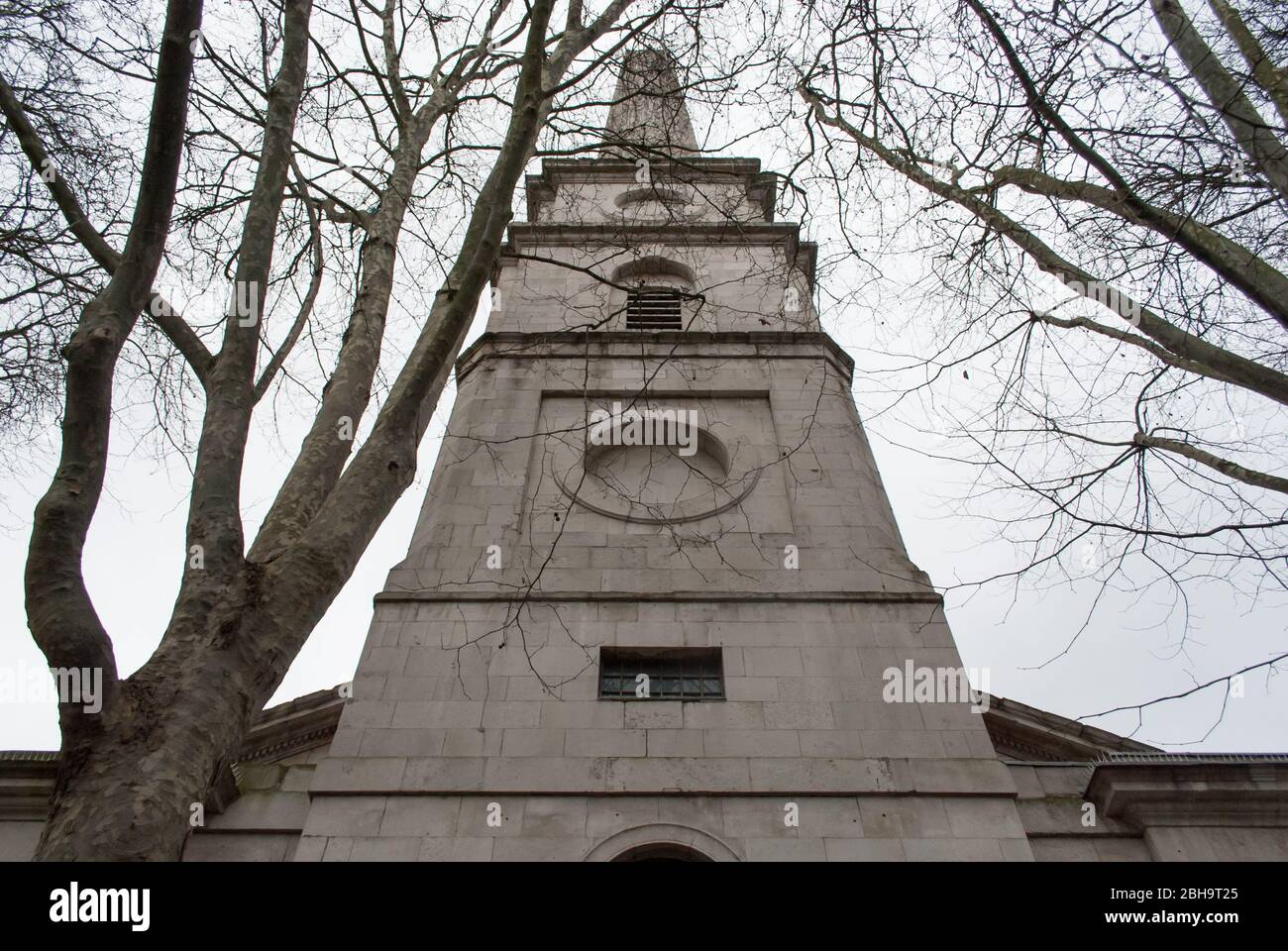 Portland Stone Classical Church St. Lukes Church, Old Street, London ...