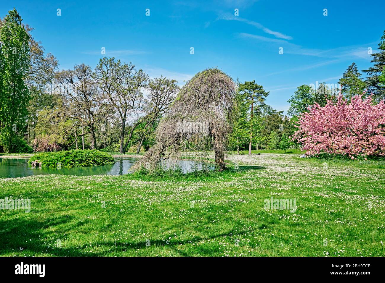Parc de Bagatelle, Paris France Stock Photo - Alamy