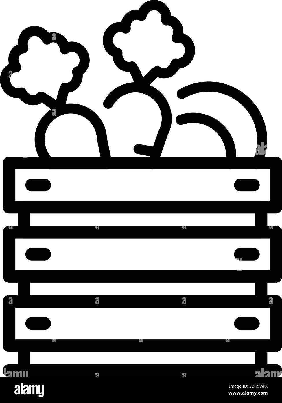 Vegetable container garden Black and White Stock Photos & Images - Alamy