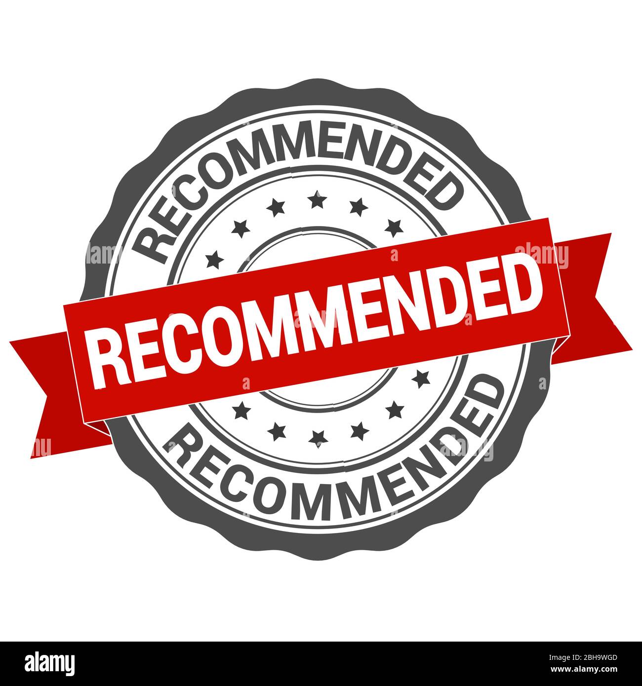 Recommended Stamp Vector