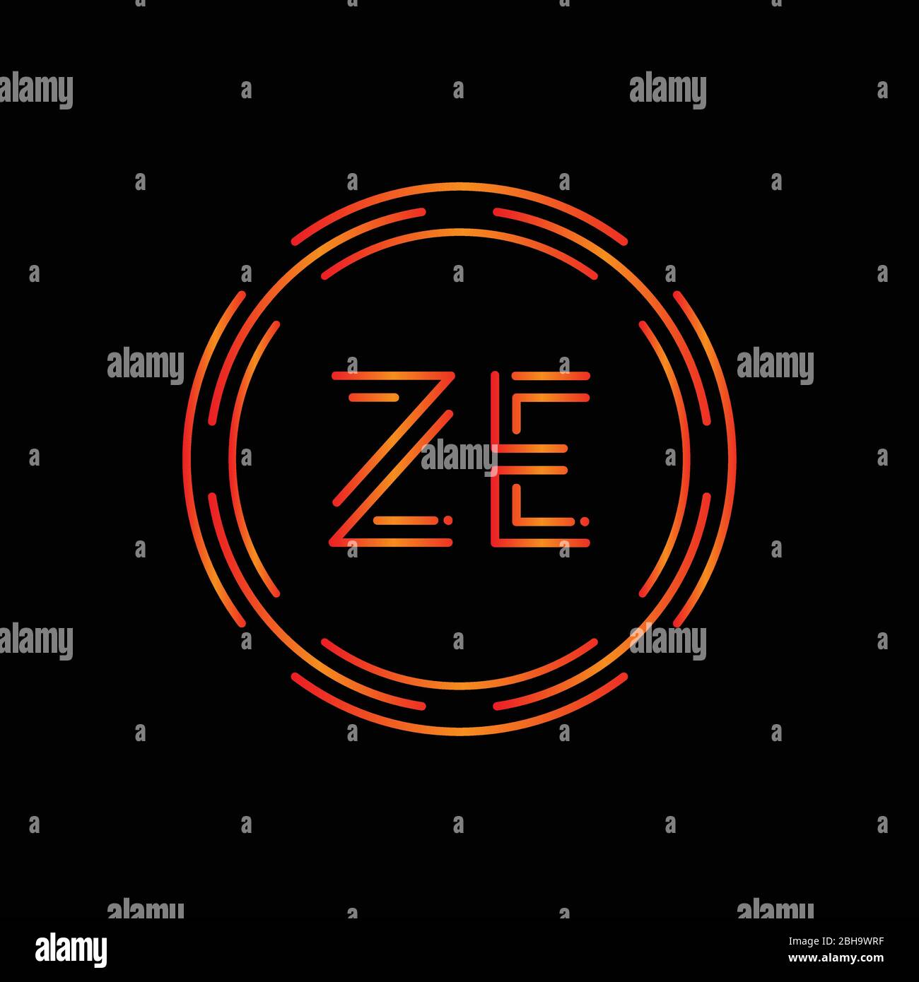 Letter ze logo hi-res stock photography and images - Alamy