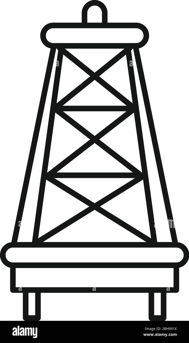 Rig Derrick Clip Art