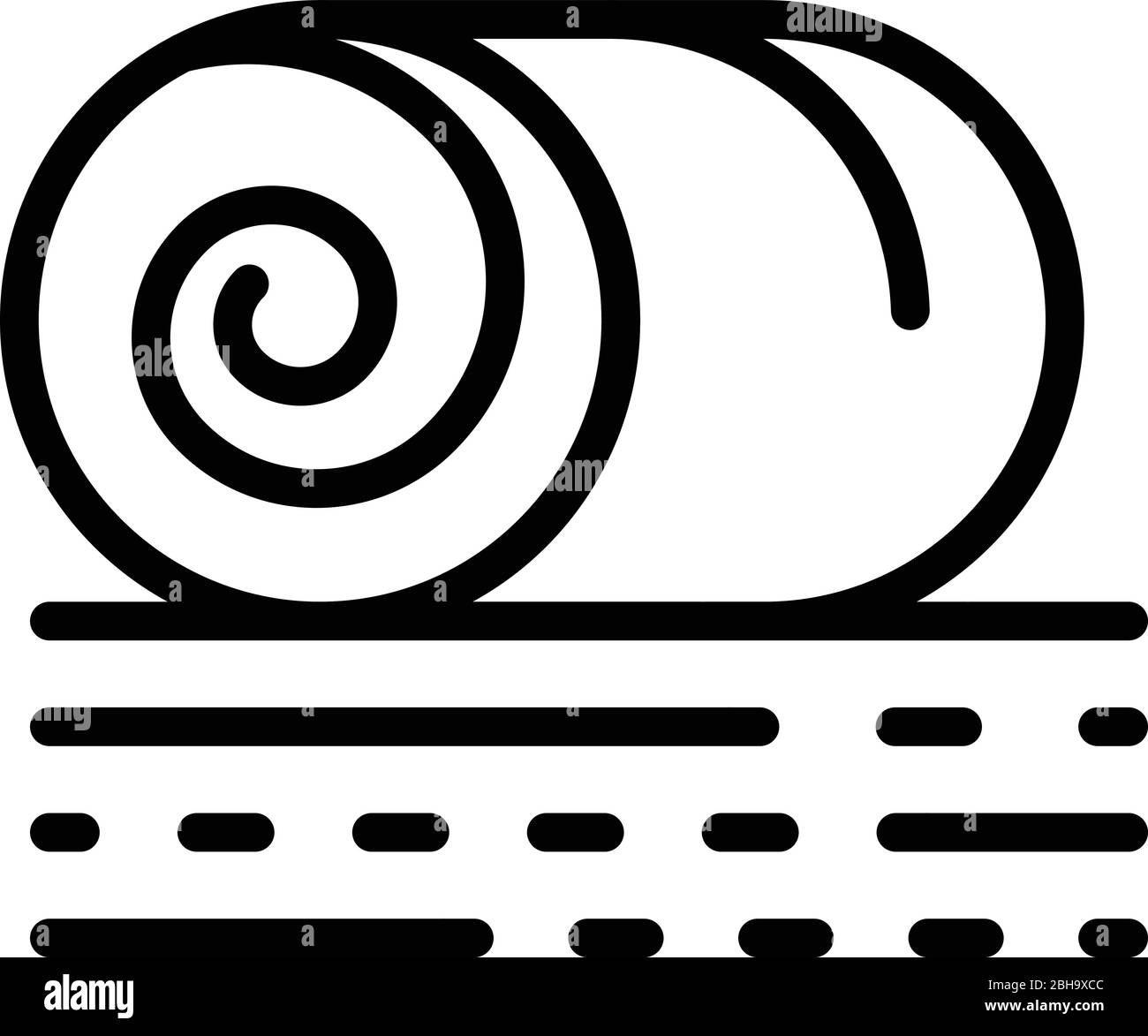 Haystack icon, outline style Stock Vector Image & Art - Alamy