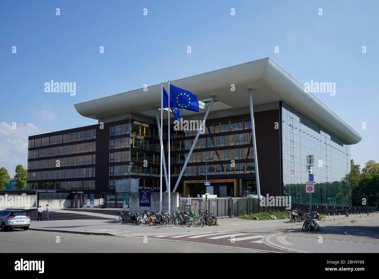 Strasbourg council of europe building hi-res stock photography and ...
