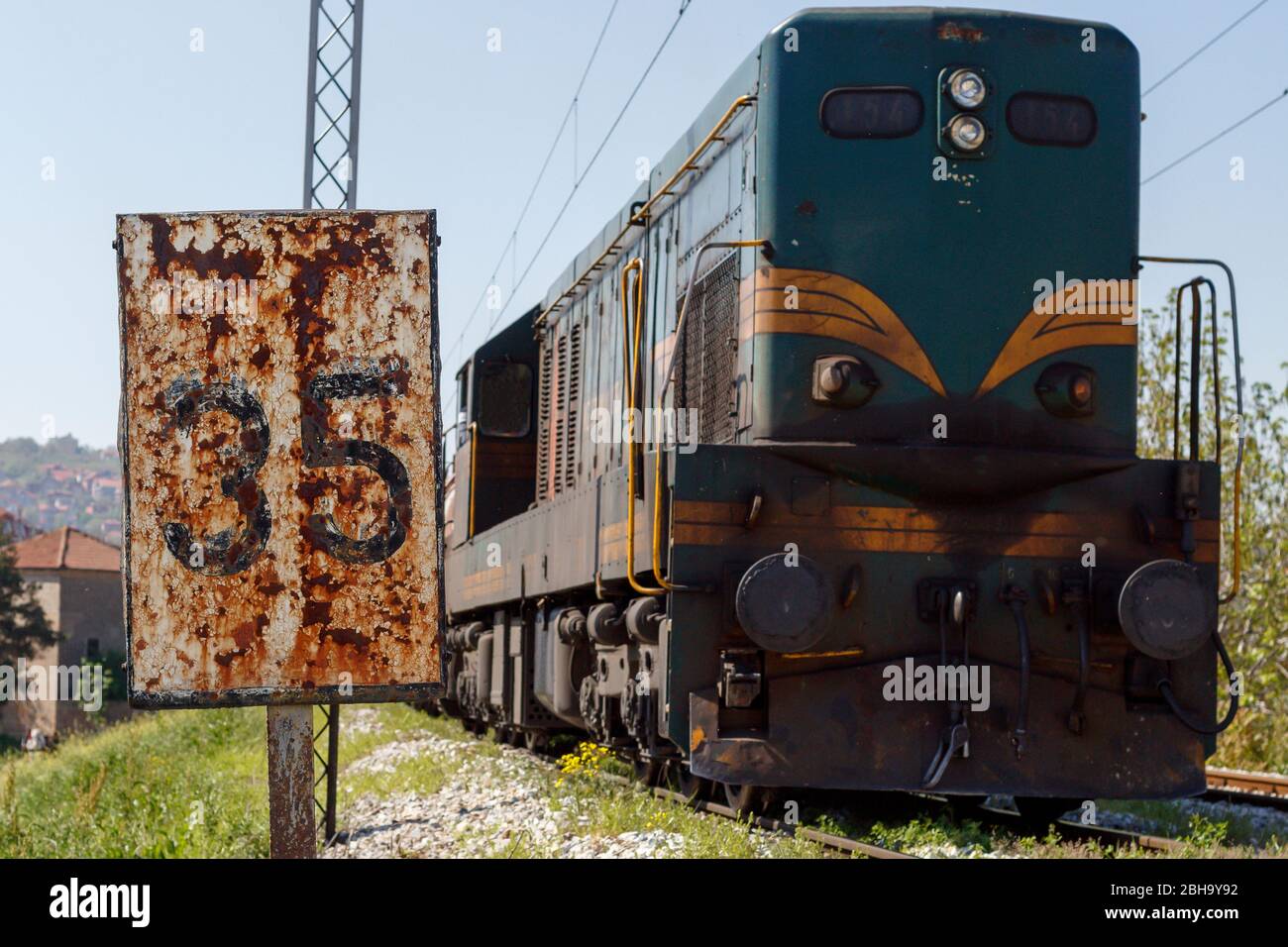 Engine 35 sign hi-res stock photography and images - Alamy