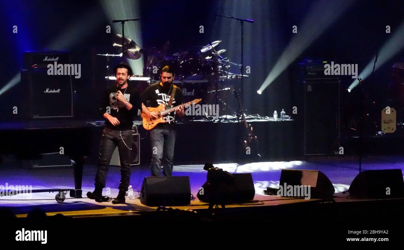 ATIF ASLAM CONCERT Stock Photo - Alamy