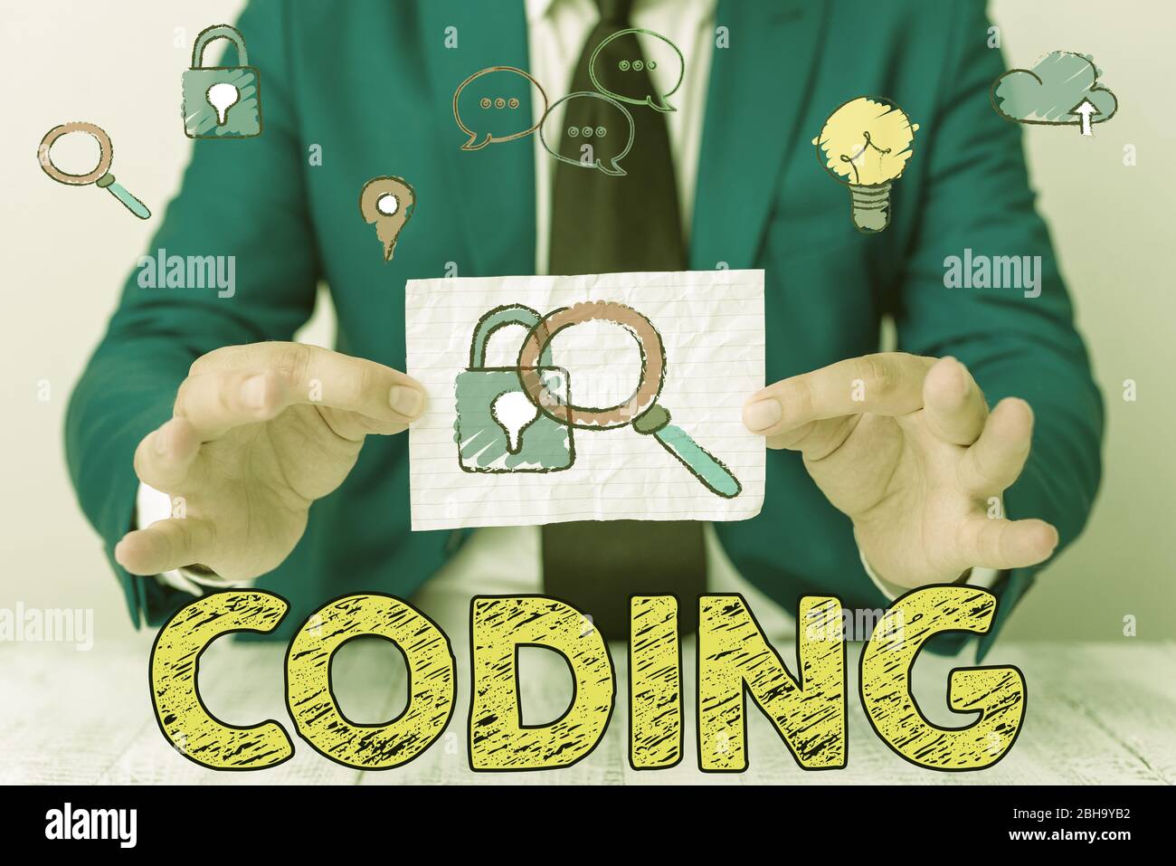 Handwriting text Coding. Conceptual photo assigning code to something ... Handwriting text Coding. Conceptual photo assigning code to something ...
