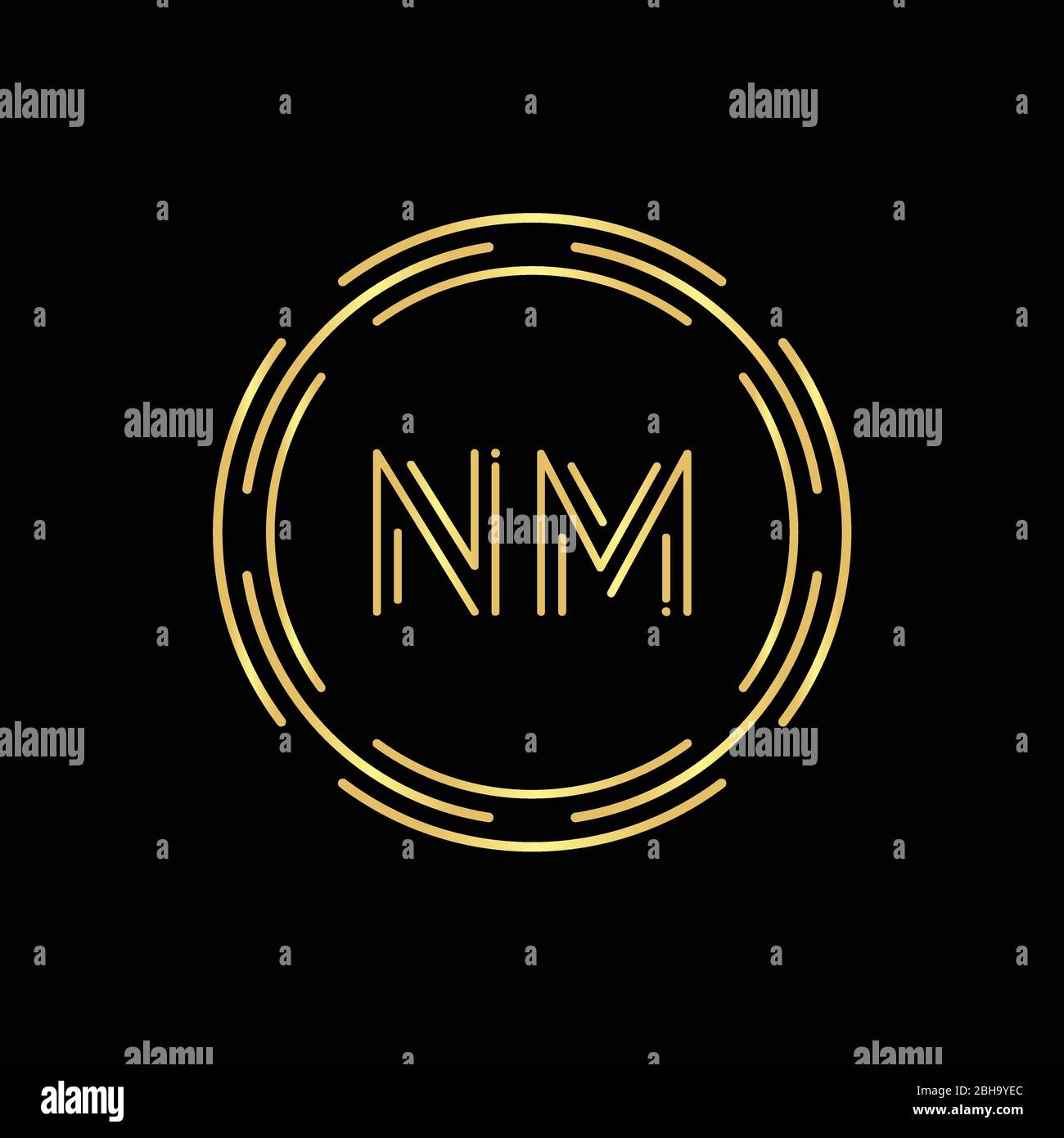 Nm logo vector vectors hi-res stock photography and images - Alamy