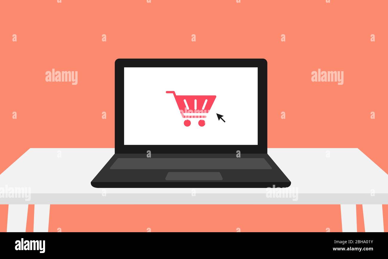 Computer check out Stock Vector Images - Alamy