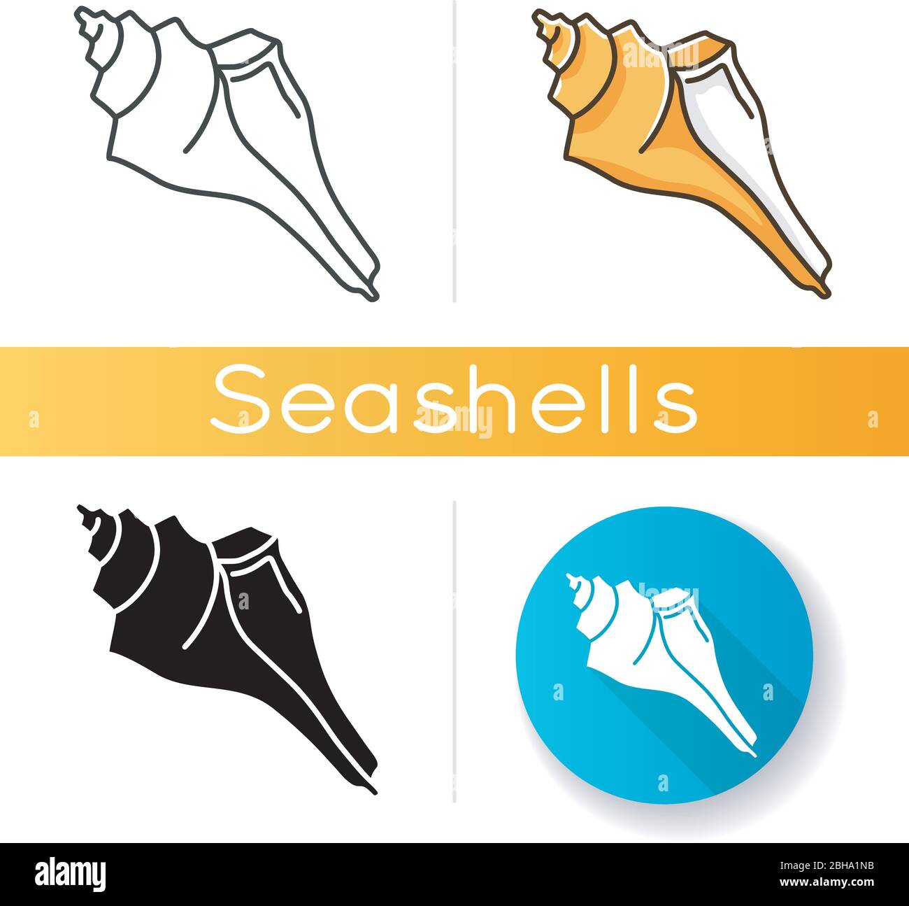 Triton shell icon Stock Vector Image & Art - Alamy