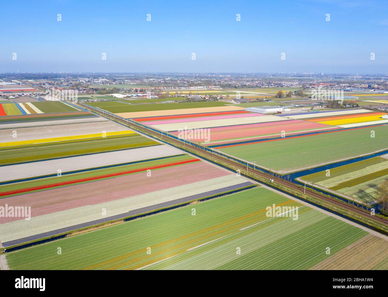 Keukenhof aerial hi-res stock photography and images - Alamy
