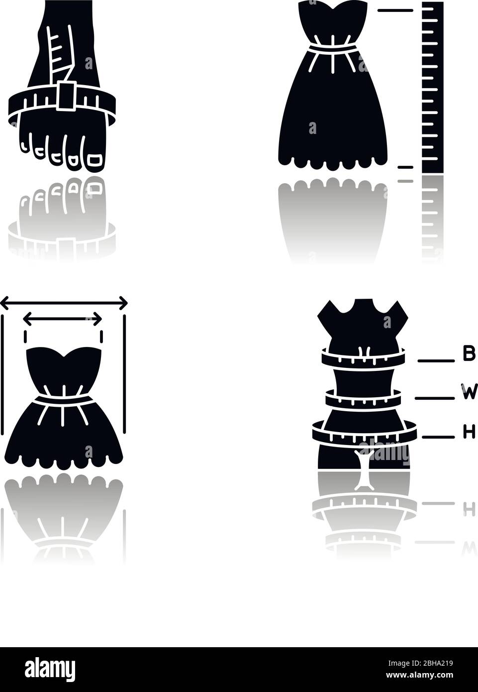 Bespoke tailoring illustration Stock Vector Images - Alamy