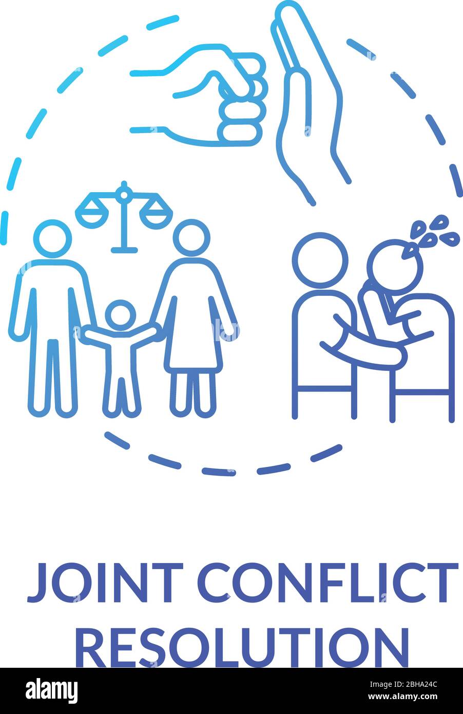 Conflict resolution metaphor hi-res stock photography and images - Alamy