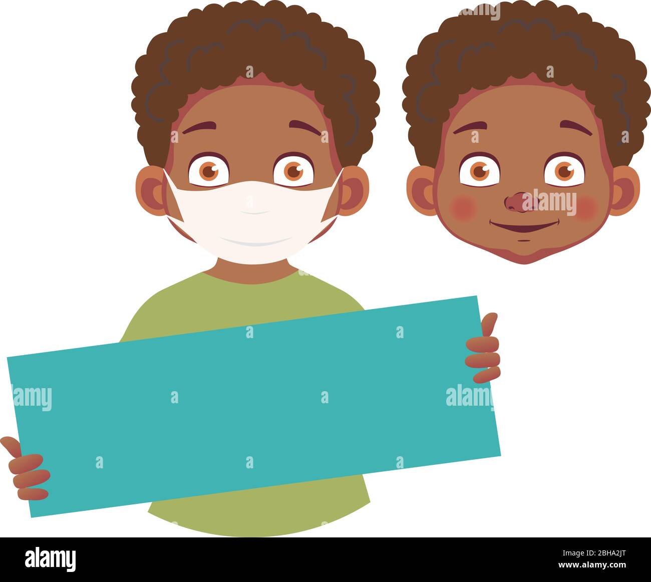 Child space mask Stock Vector Images - Alamy