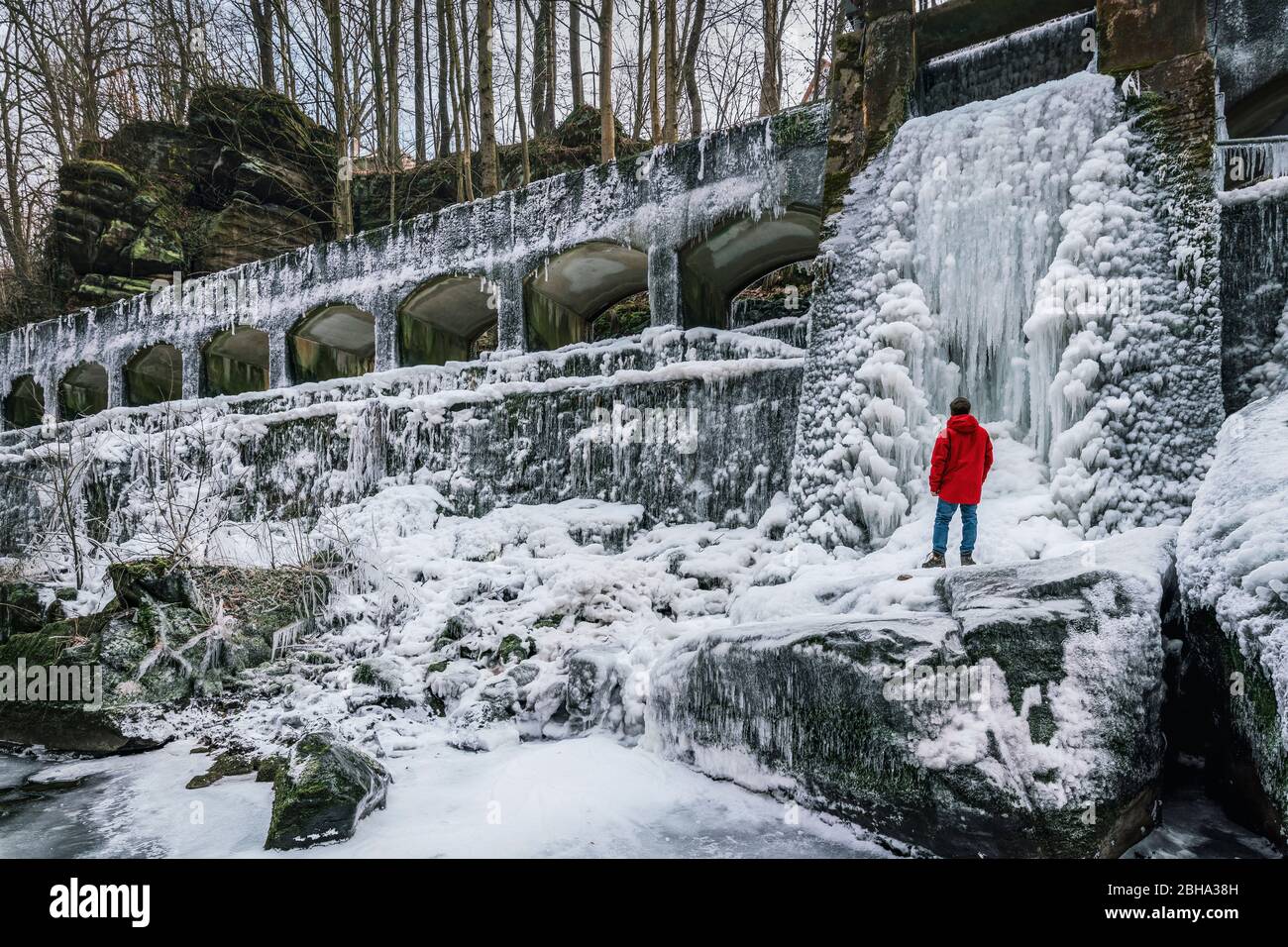 Hydraulic waterfall hi-res stock photography and images - Alamy