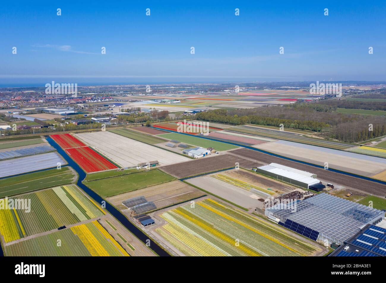 Keukenhof aerial hi-res stock photography and images - Alamy