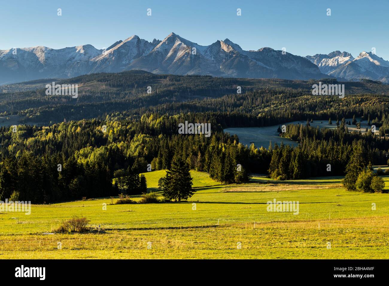 Europe, Poland, Lesser Poland, Tatra Mountains / Podhale Stock Photo ...