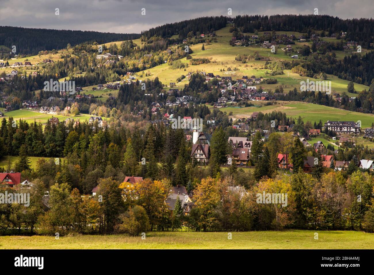 Europe, Poland, Lesser Poland, Tatra Mountains / Podhale Stock Photo ...
