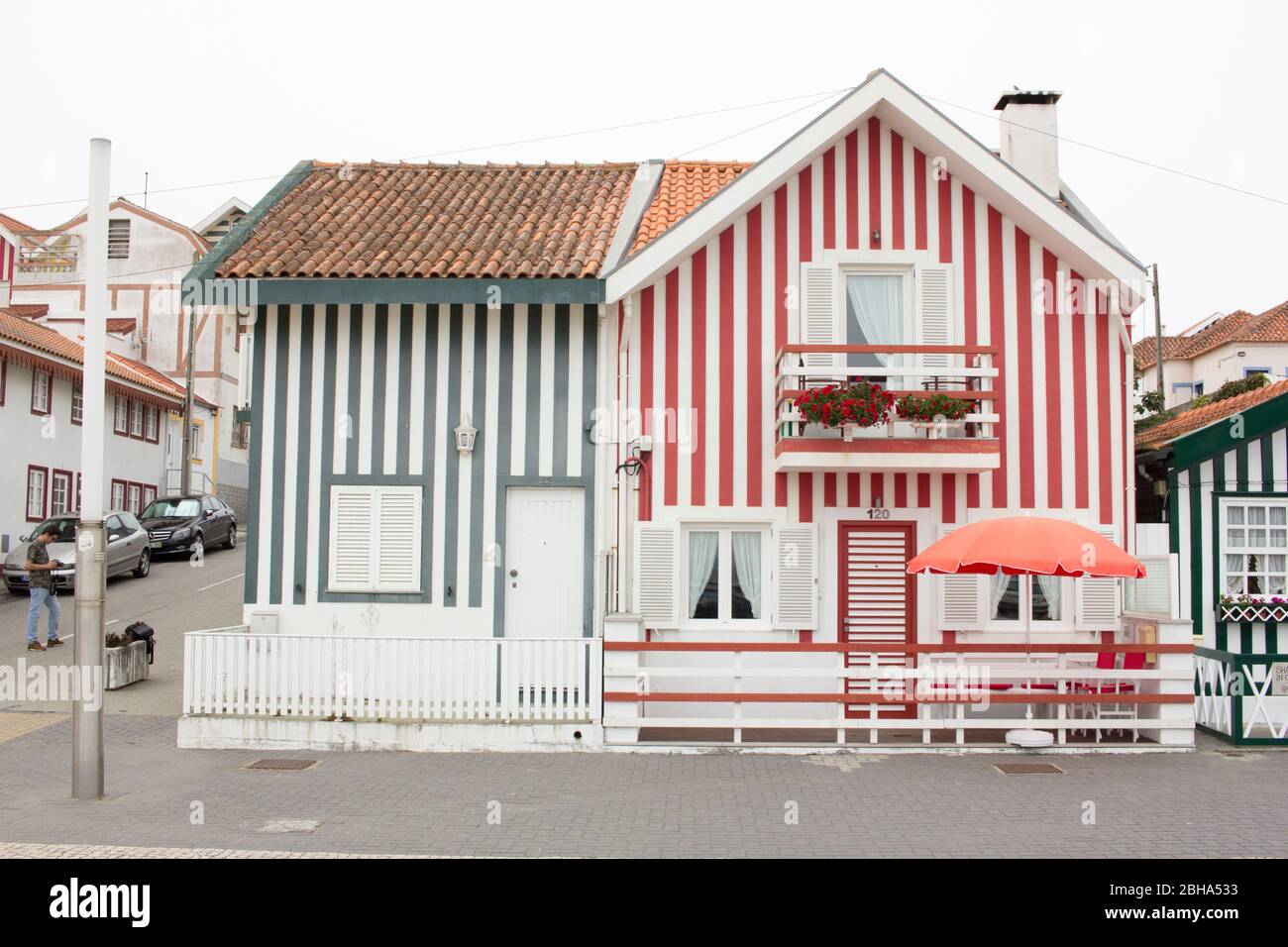 Striped houses hi-res stock photography and images - Alamy