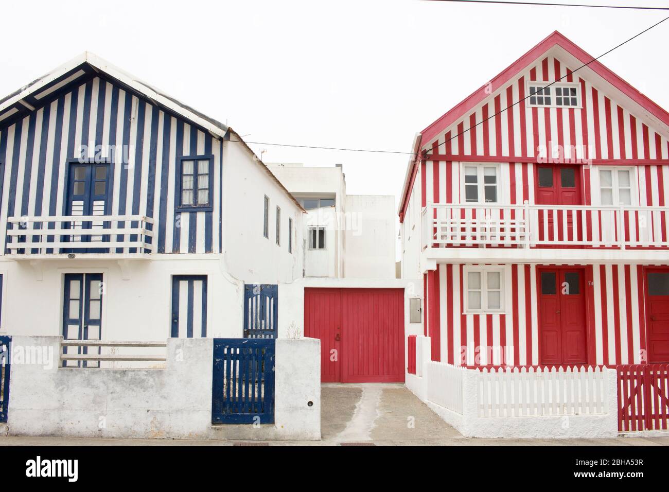 Striped houses hi-res stock photography and images - Alamy
