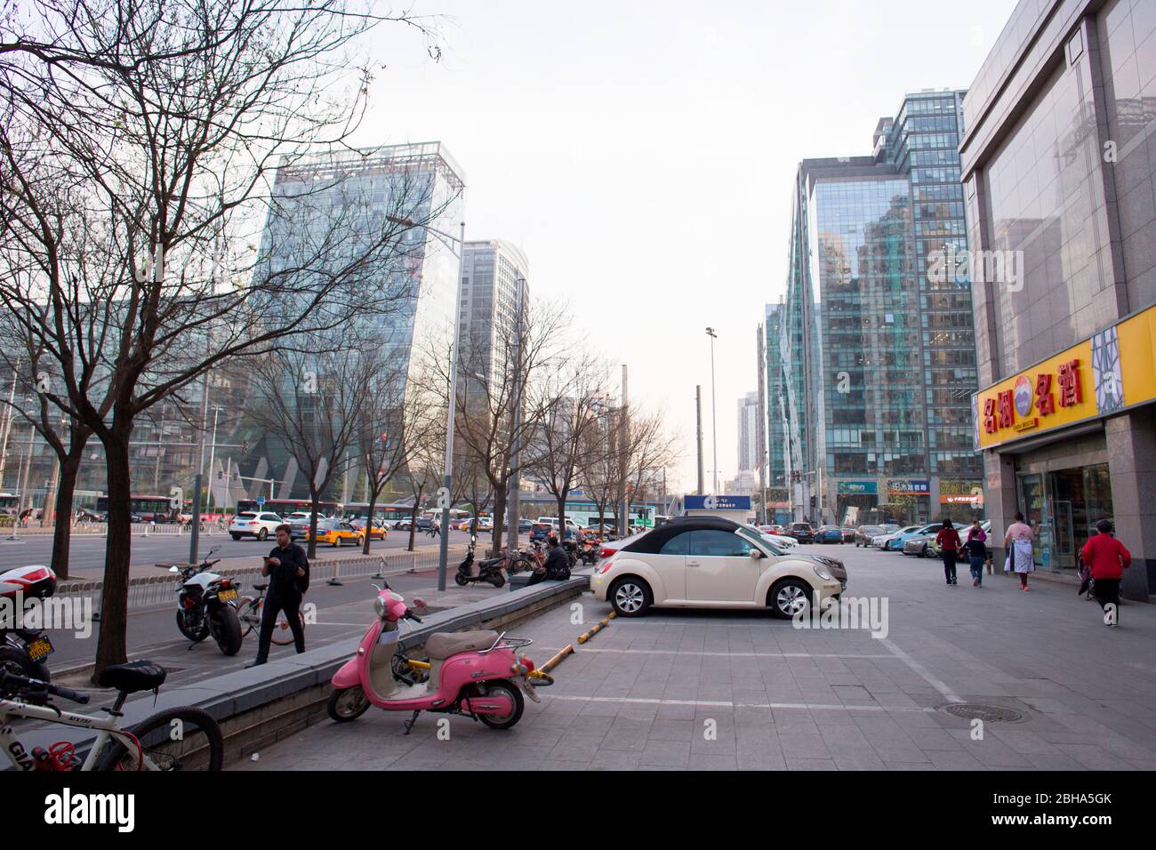 Street scene beijing hi-res stock photography and images - Alamy