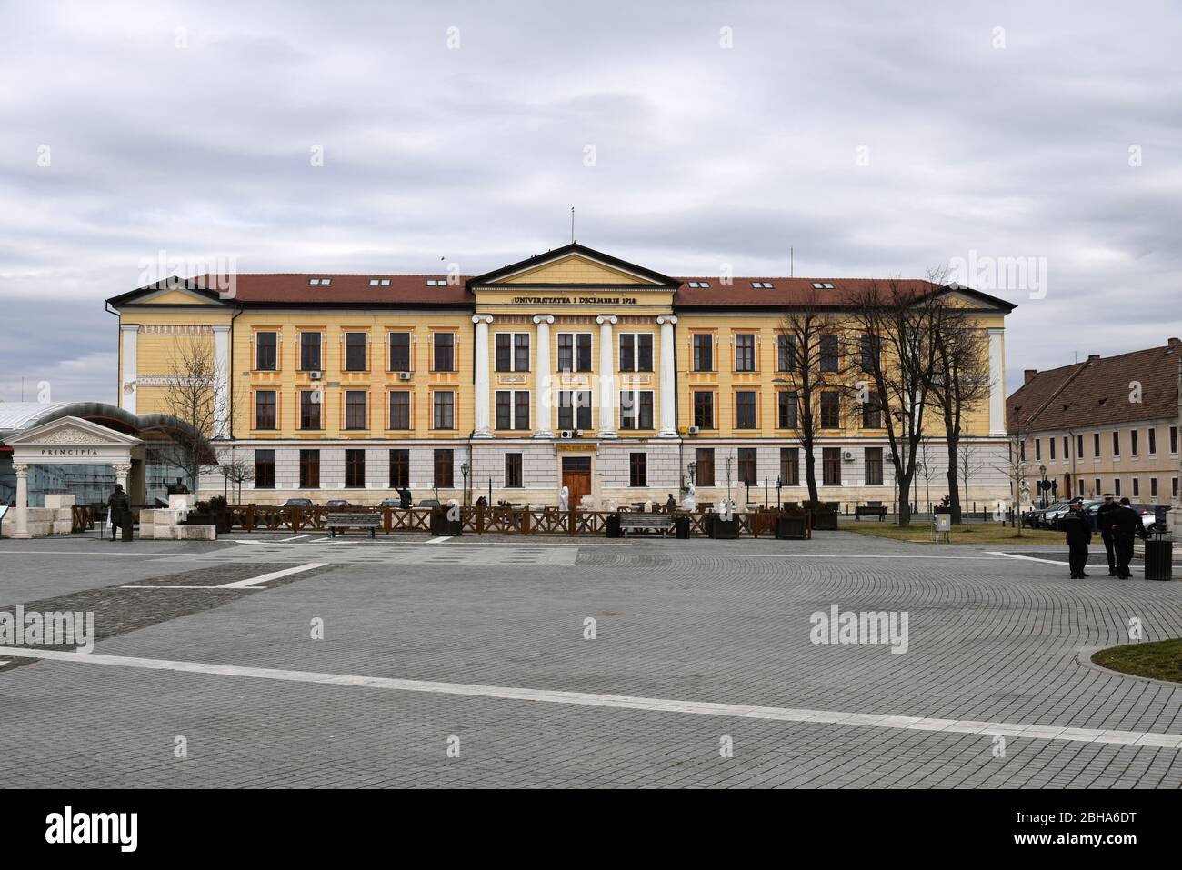 Europe, Romania, Alba Iulia, Karlsburg, Weissenburg, Alba County ...