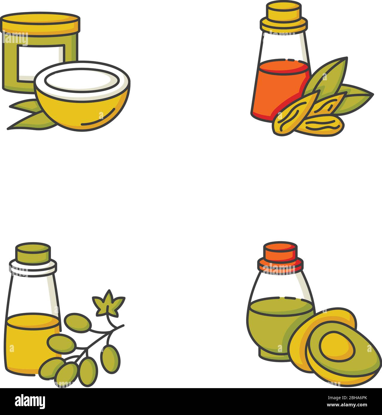 Almond extract Stock Vector Images - Alamy