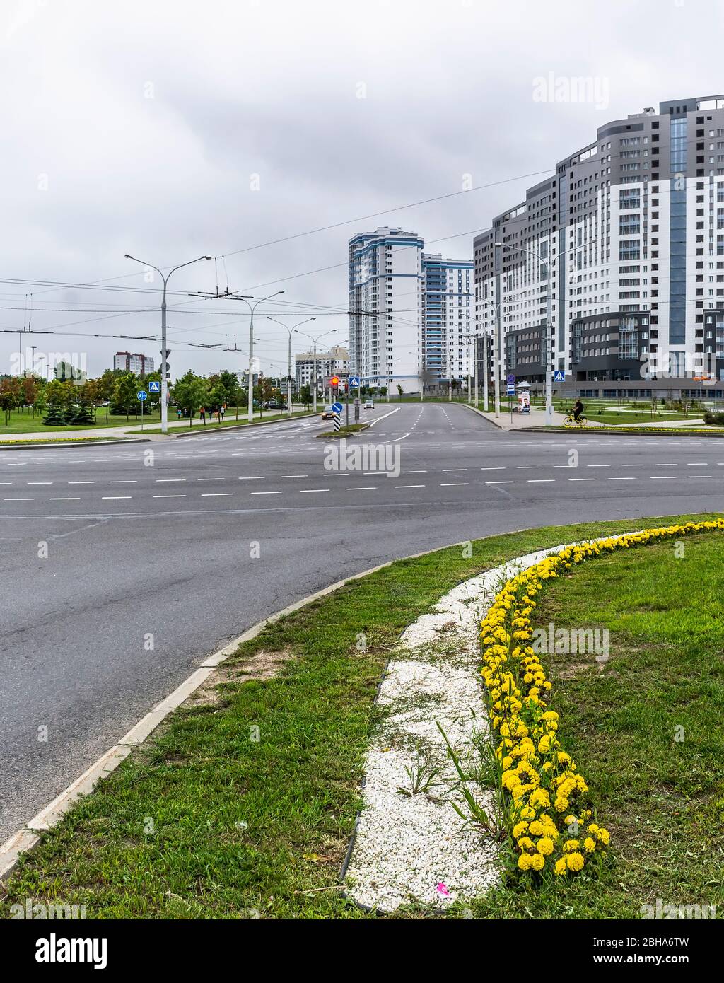 Prospect of Winners d.115. Residential complex Lazurit, Minsk city ...