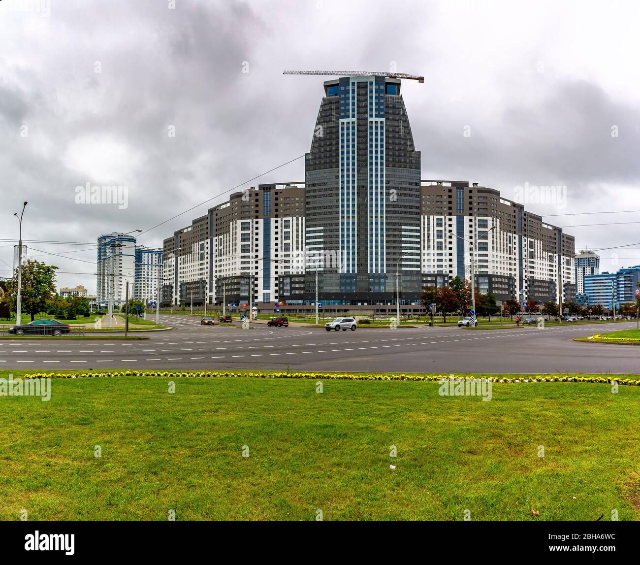 Prospect of Winners d.115. Residential complex Lazurit, Minsk city ...