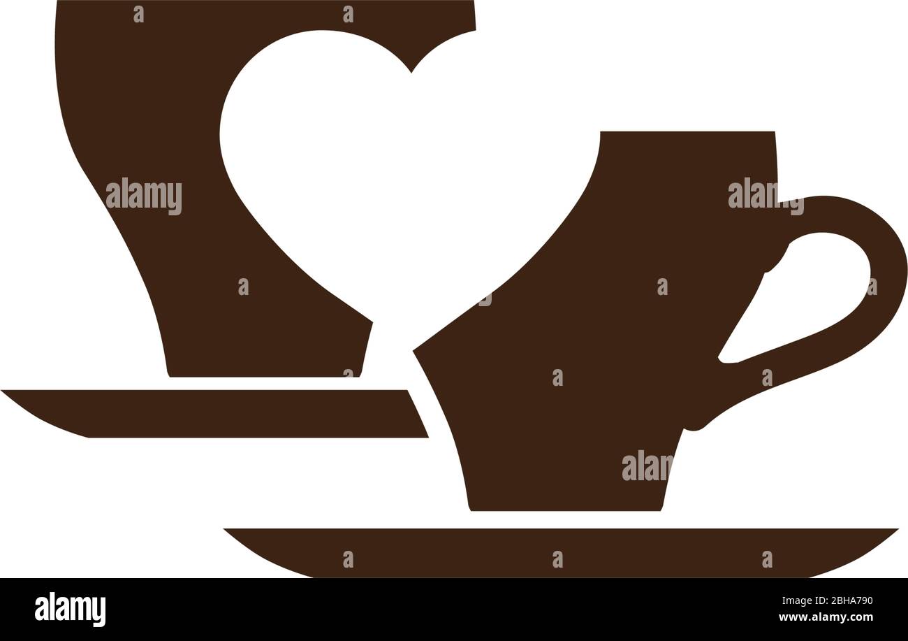 Love coffee Stock Vector Images - Alamy