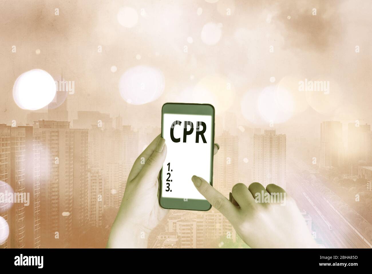 Text sign showing Cpr. Business photo text cardiopulmonary ...