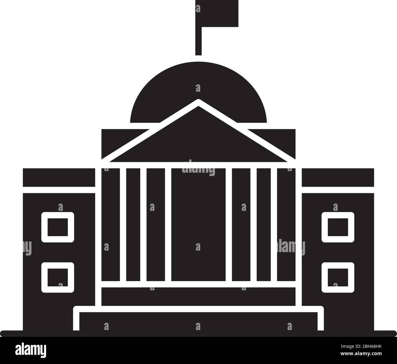 Institution exterior Cut Out Stock Images & Pictures - Alamy