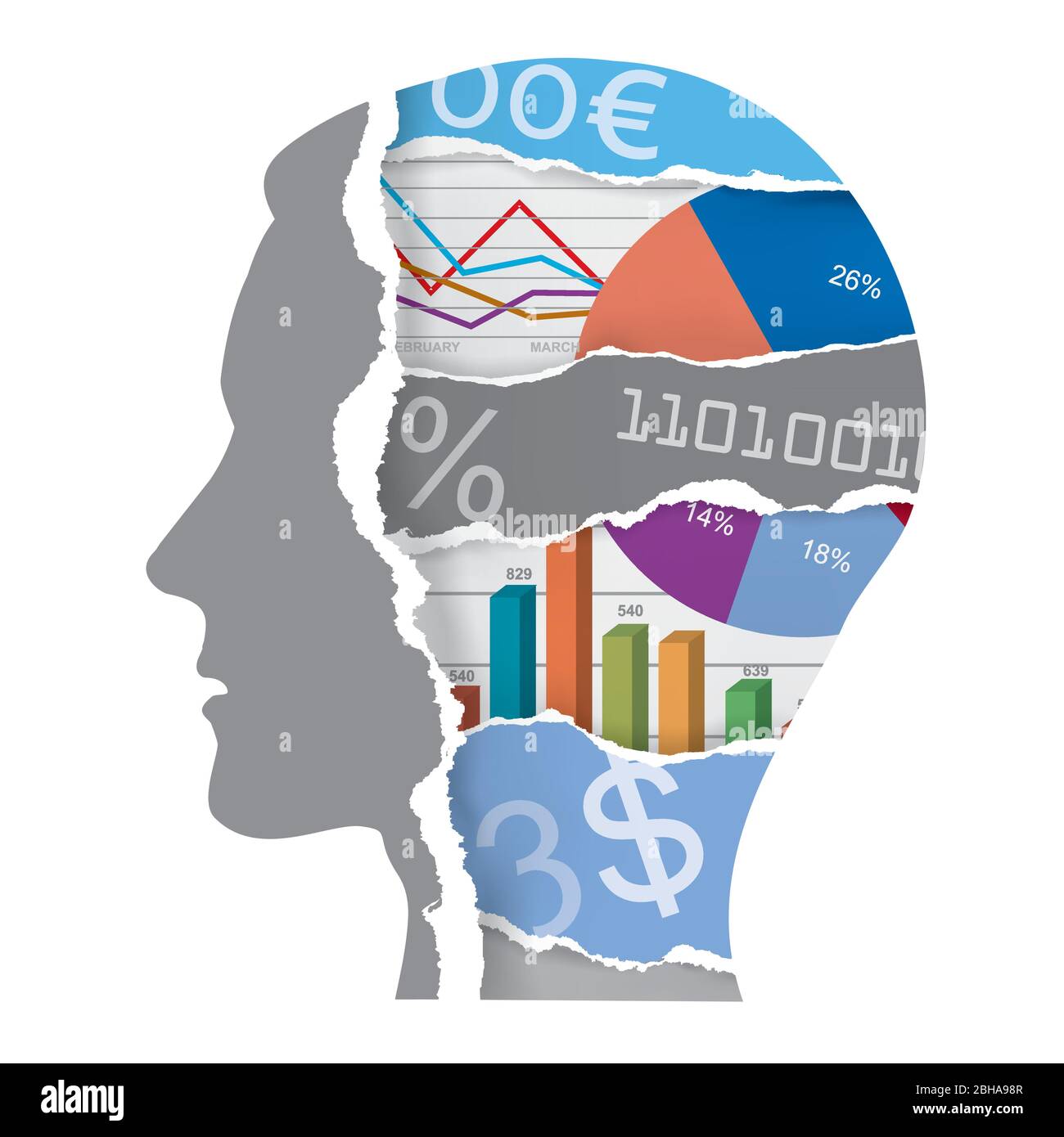 Student paper diagram Stock Vector Images - Alamy