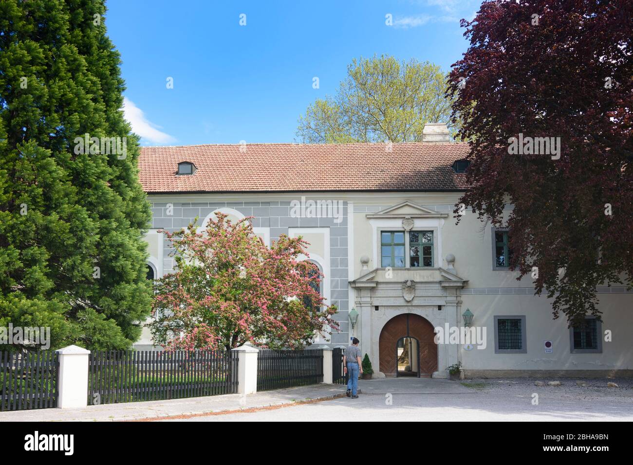Trumau: castle Trumau Castle in Wienerwald, Vienna Woods, Lower Austria ...