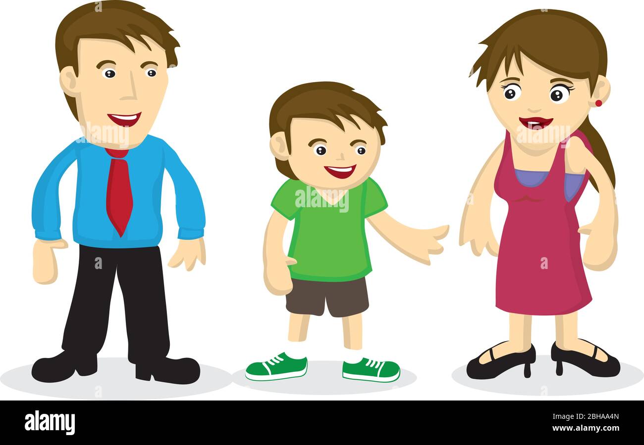 Individual Family Members Clip Art